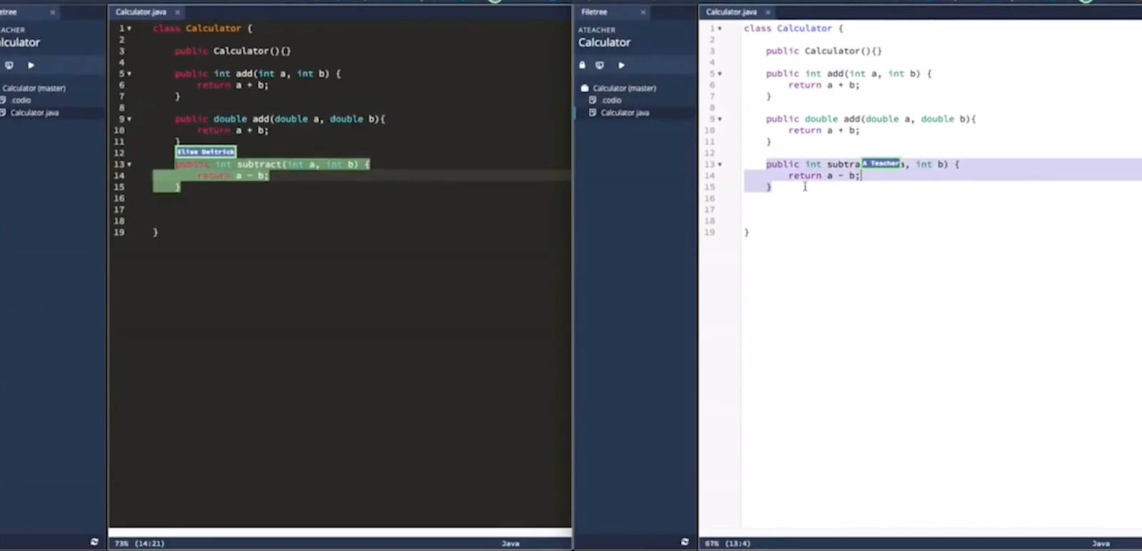 Collaborative Learning Tools | Group and Pair Programming | Codio